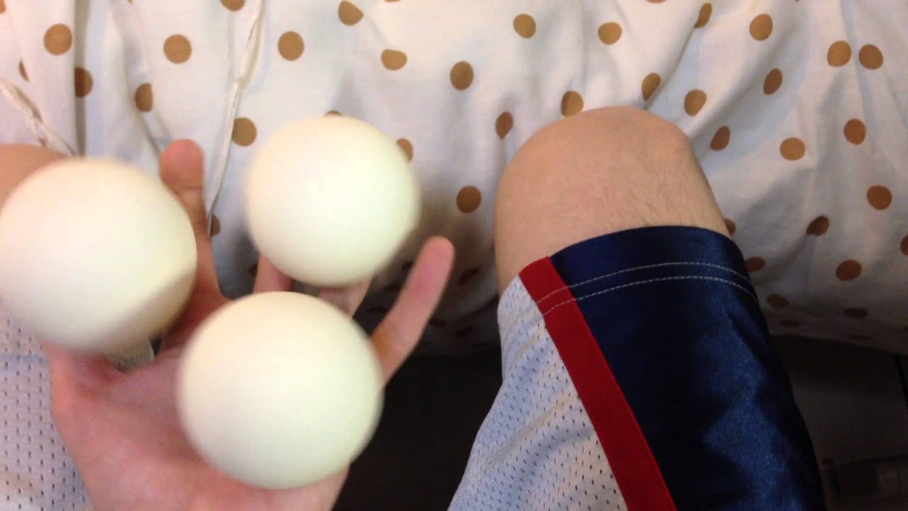 Contact Juggling With Silicone - 3 in one hand - YouTube