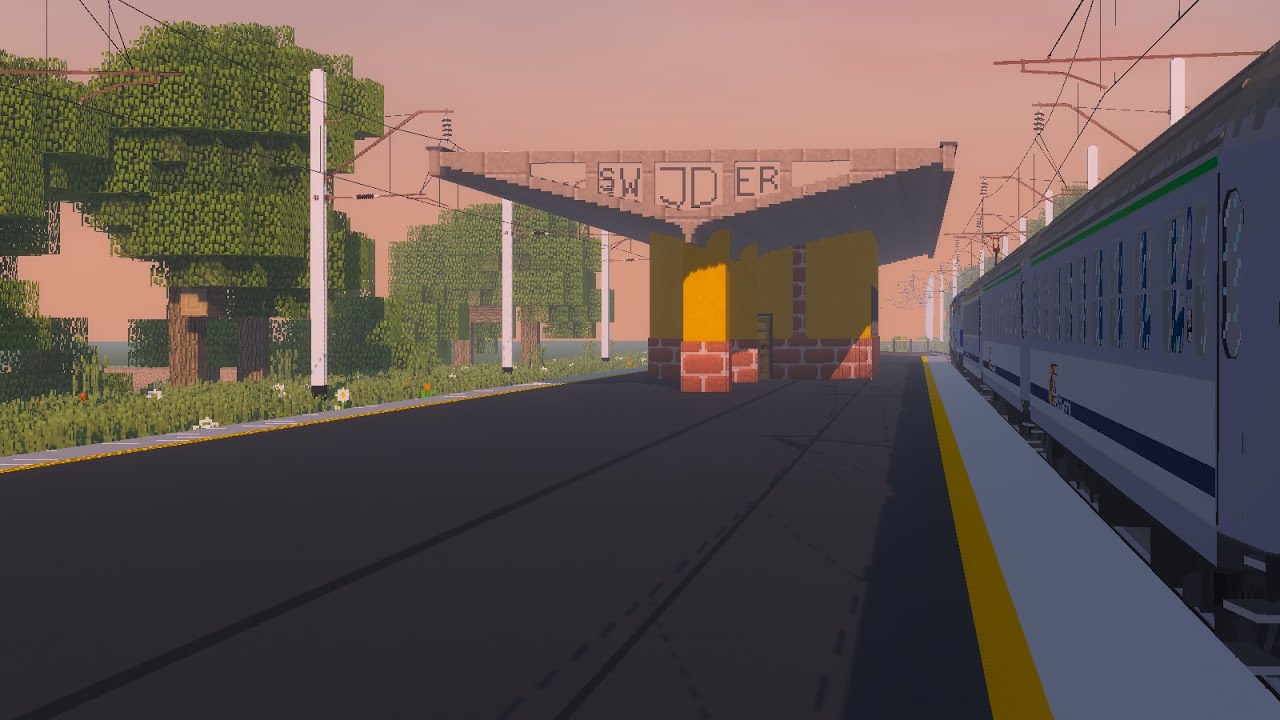#260 MINECRAFT: IR - Polish railway station / Odnowa cała zabawa z ...