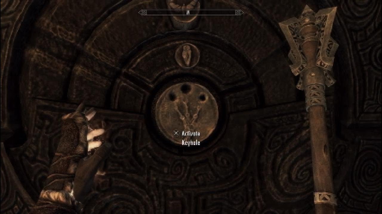 Bleak falls barrow both puzzles fast (skyrim) - YouTube