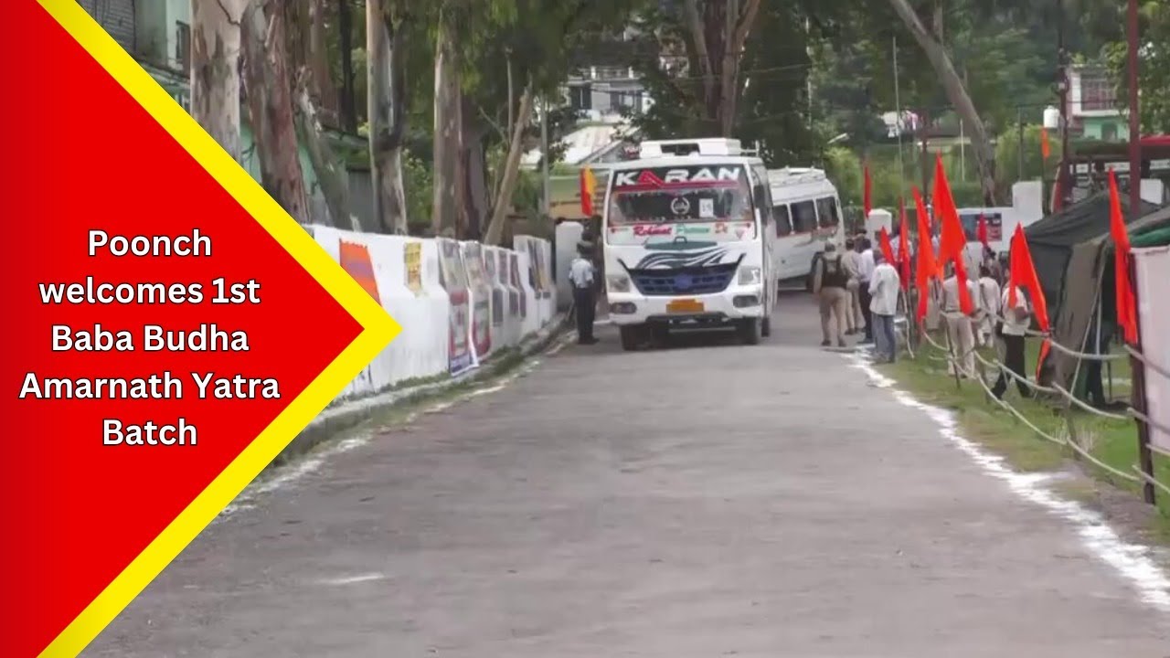 First batch of the Shri Buddha Amarnath Yatra receives a grand welcome ...