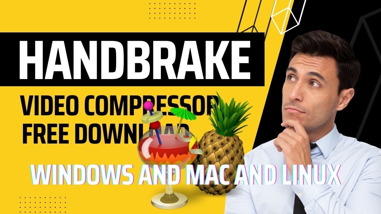 handbrake video compressor free download for windows and mac and Linux ...