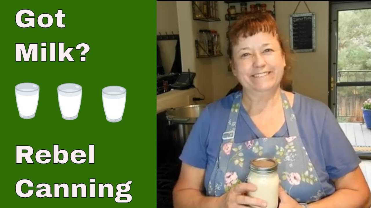 Rebel Canning | Canning Whole Milk - YouTube