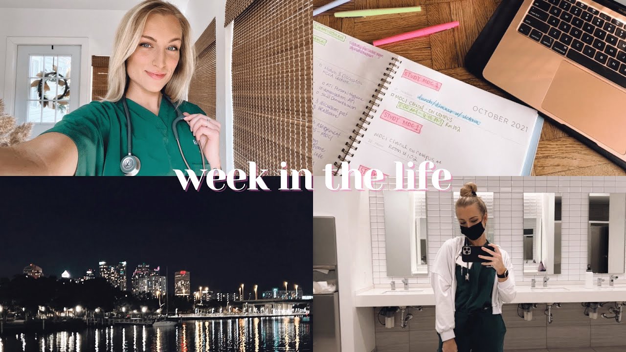 A WEEK IN THE LIFE OF A NURSING STUDENT - YouTube
