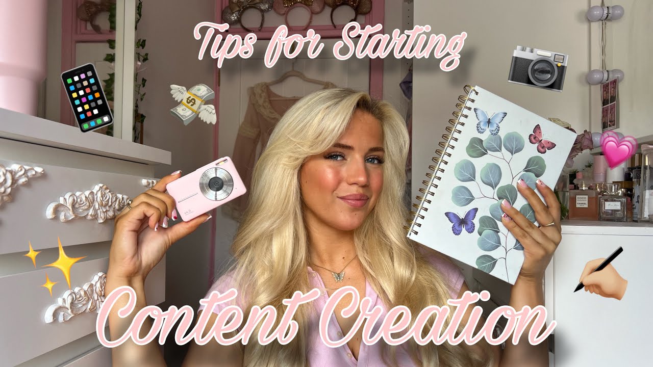 How to become a Content Creator📷 | Tips & Tricks for beginners💗 - YouTube