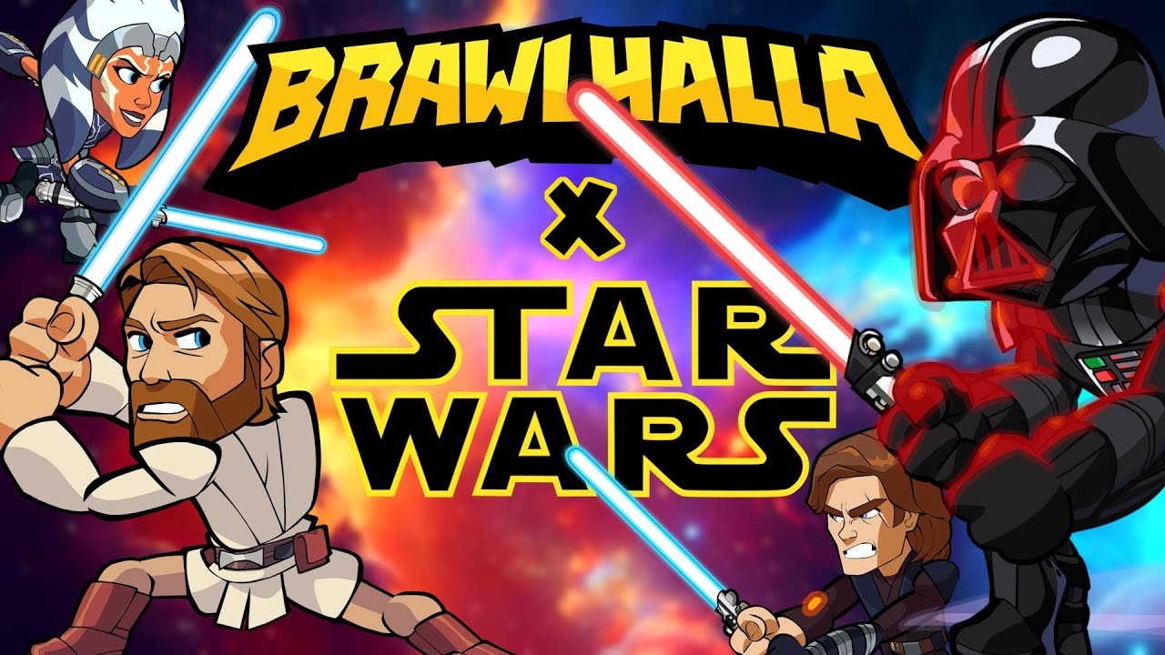 Brawlhalla x STAR WARS! • ALL Skins + 1v1 Gameplay - YouTube