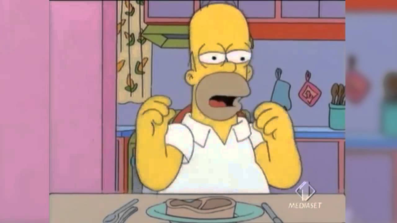 Homer Simpsons Critico Culinario - YouTube
