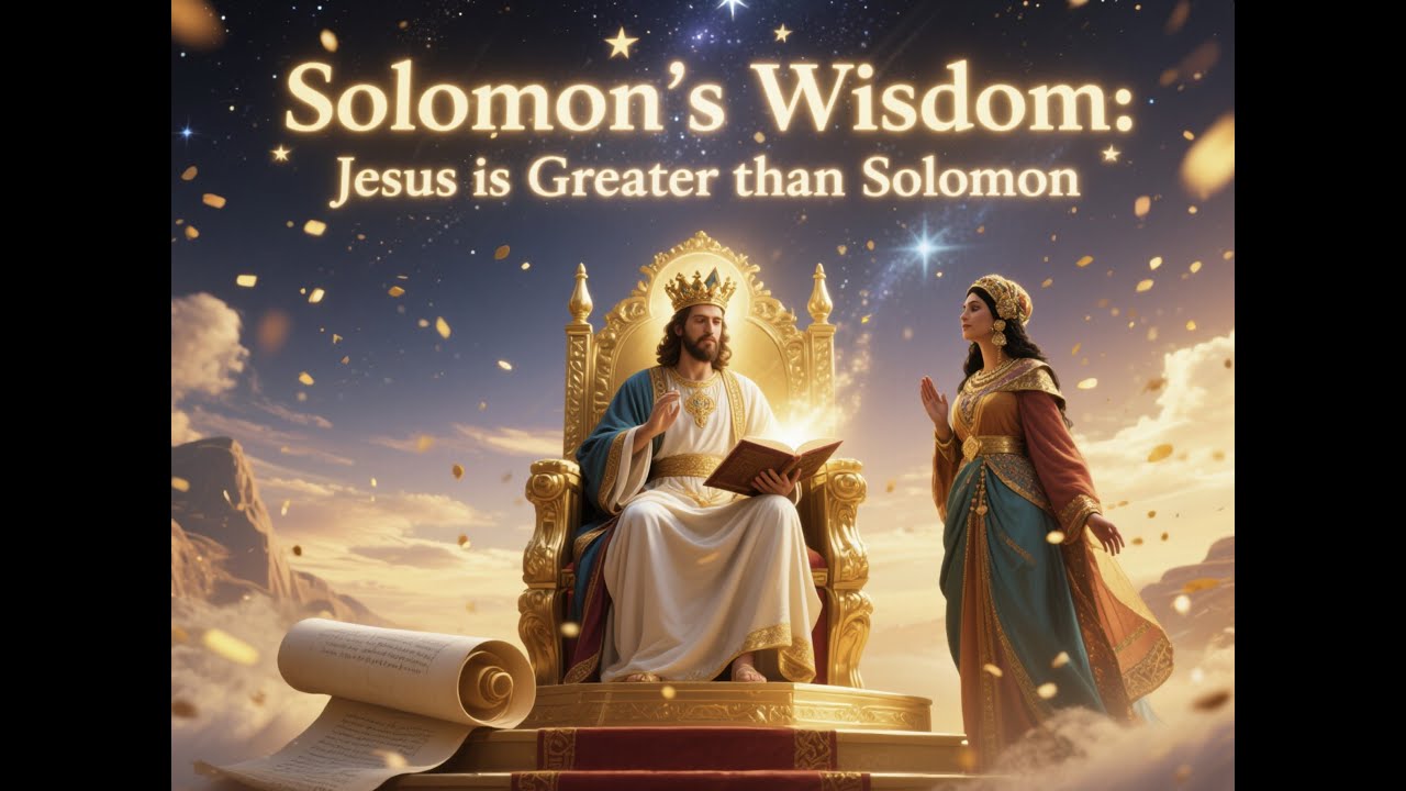 Solomon's Wisdom Jesus is Greater than Solomon - YouTube