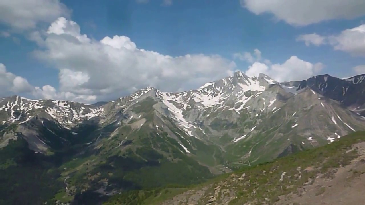 France - Alpes de Haute-Provence - Col d'Allos - Vue panoramique 360 ...