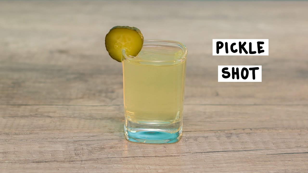 Pickle Shot - Tipsy Bartender