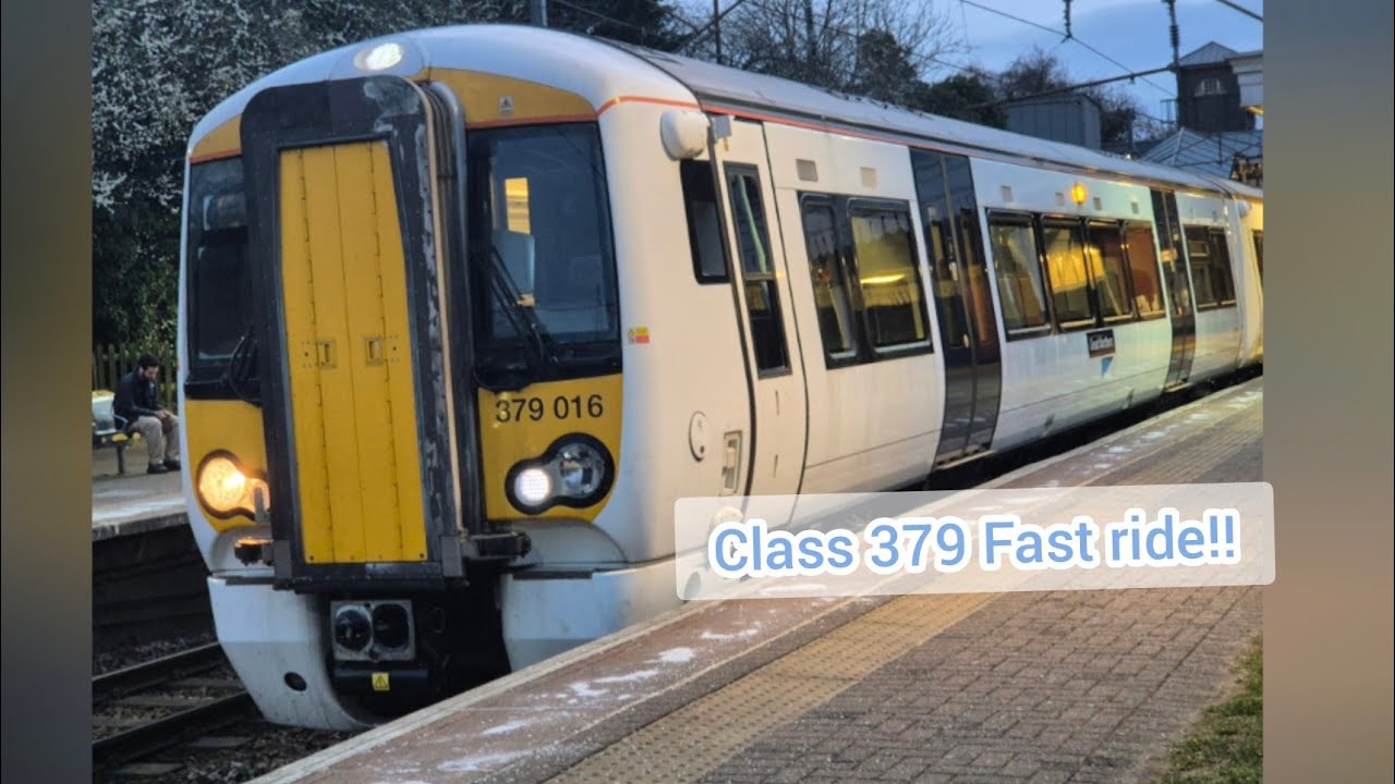 Great Northern Class 379 | The return! Fast ride (98mph)+Walkthrough ...