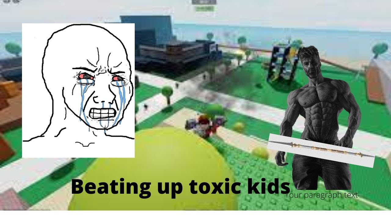 Beating toxic kids up with glaive (Combat Warriors) | Roblox | - YouTube