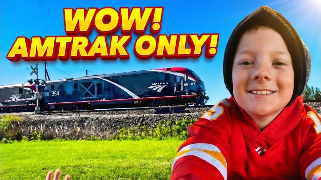 TRAIN TRACKING #42 | Catching ONLY AMTRAK!! 😮 - YouTube