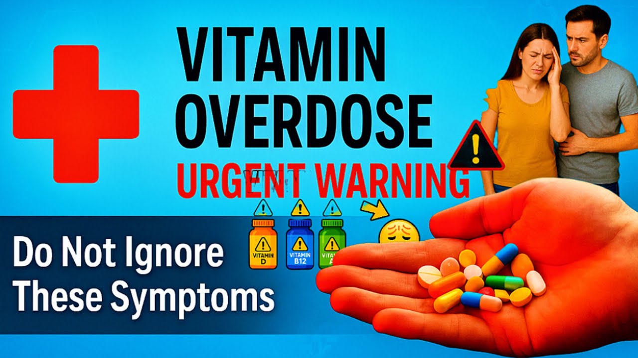 Vitamin Overdose WARNING: Symptoms You Should NEVER Ignore! | True ...