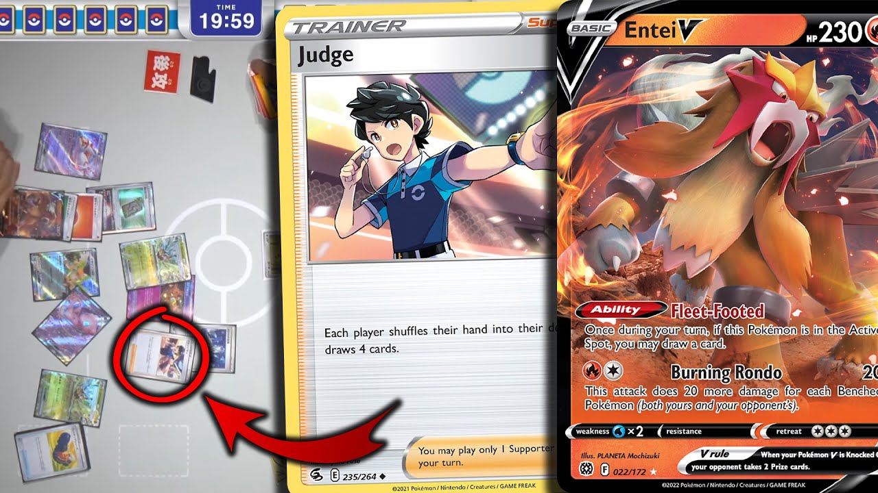 This Entei Deck Looks TOXIC - Champions League Tokyo Round 5 - YouTube