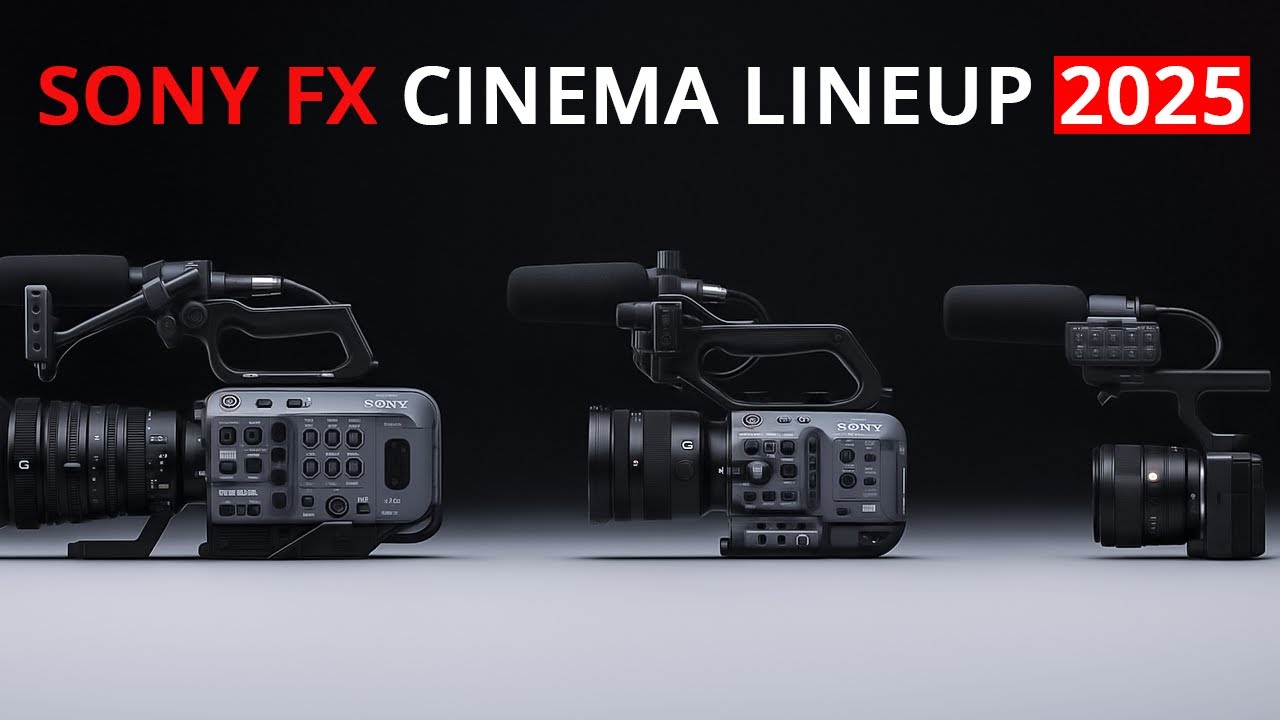 7 Upcoming Sony FX Cinema Camera Lineup That are Coming in 2025 - YouTube