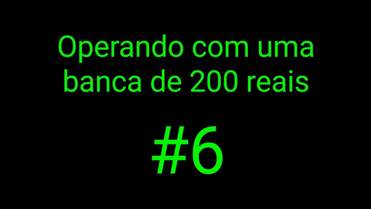 OPERANDO COM UMA BANCA DE 200 REAIS 6 DIA MINIINDICE operando-com-uma-banca-de-200-reais-6-dia-miniindice