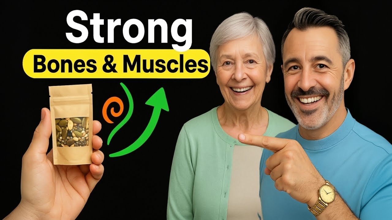 GOODBYE Muscle Loss & Weak Legs! 10 Seeds You MUST Eat for Your Bones ...