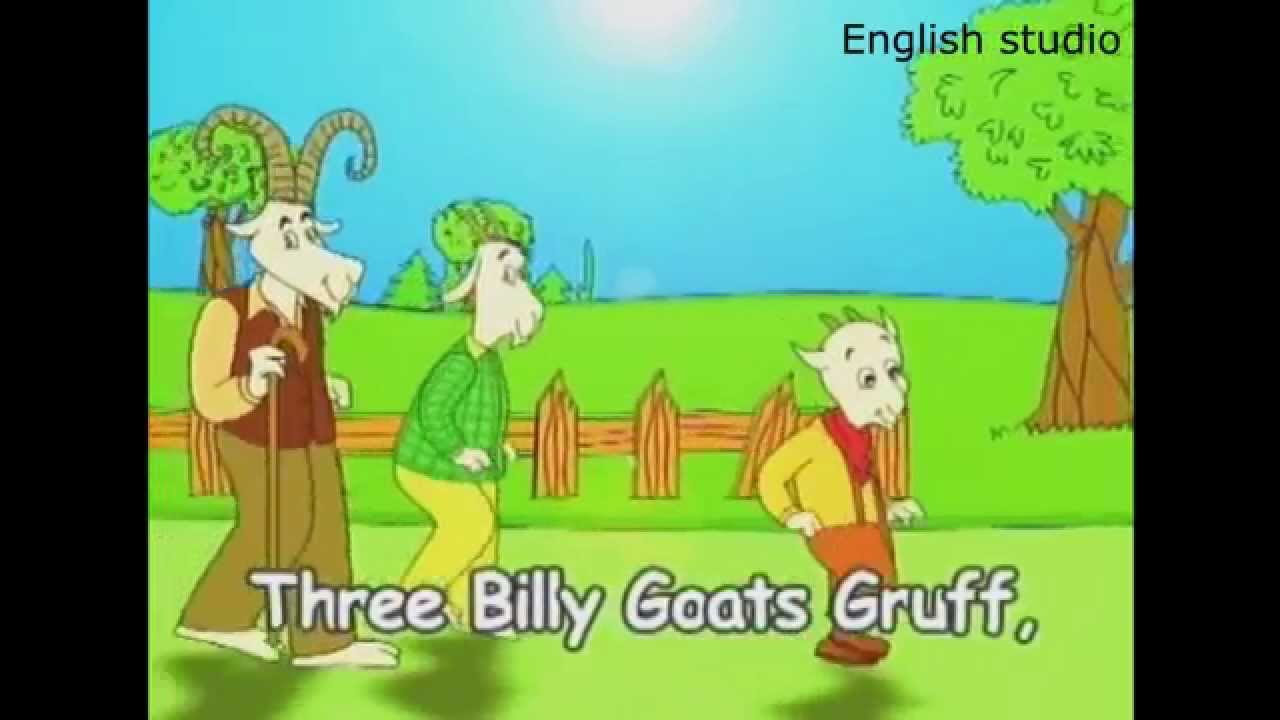 Three Billy Goats Gruff.Fairy Tail. Welcome B - YouTube