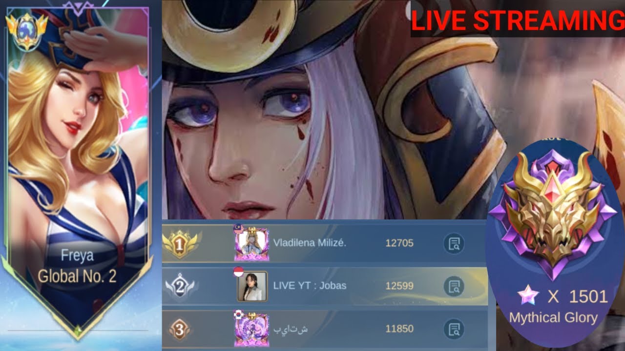 🔴 LIVE TOP GLOBAL 2 FREYA !!! #14 - YouTube