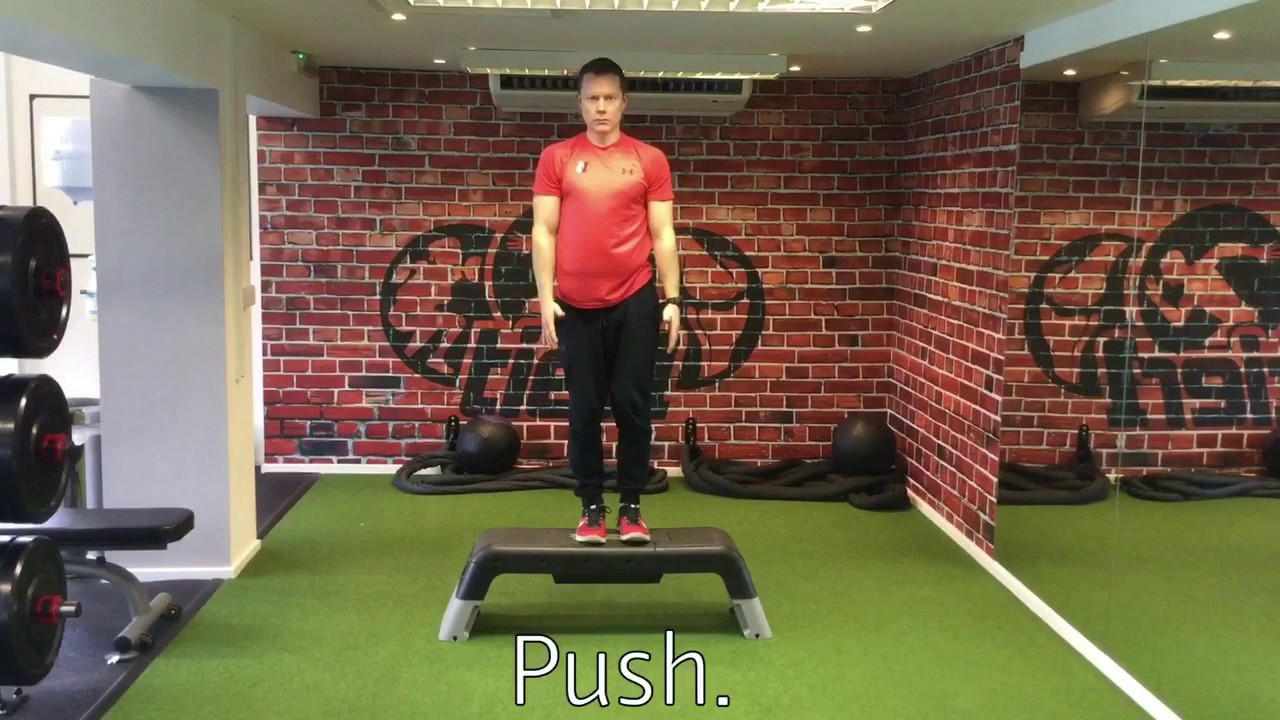 Posterior Step Down from High Step - YouTube
