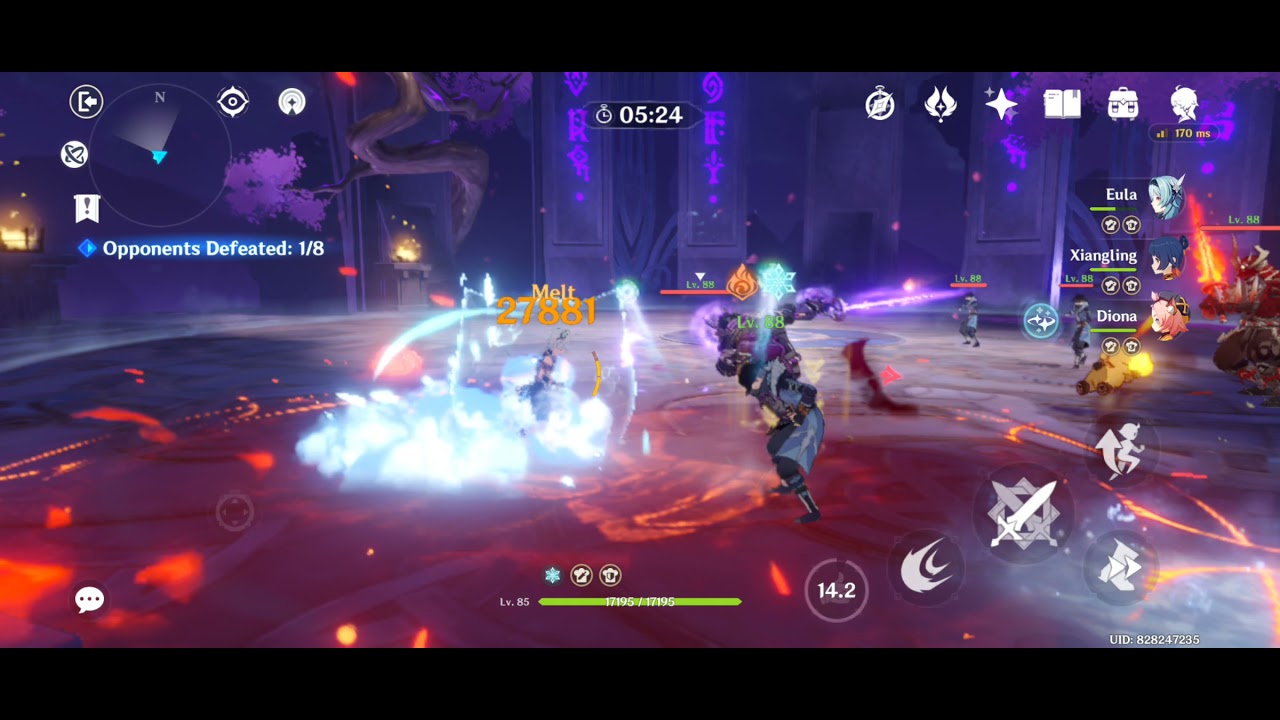 Trust your DPS!! then Violet Court Domain [lv. IV] is a piece of cake ...