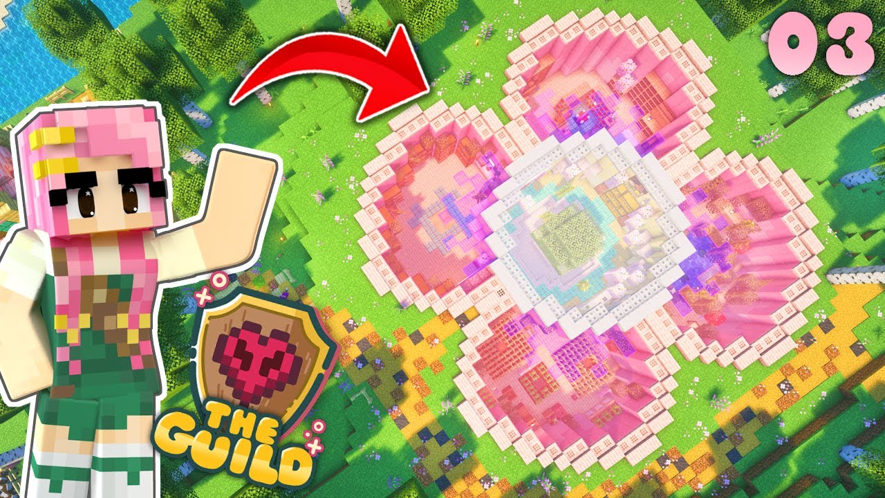 I Built an Underground Flower Base! Minecraft ⚔️ The Guild 03 - YouTube