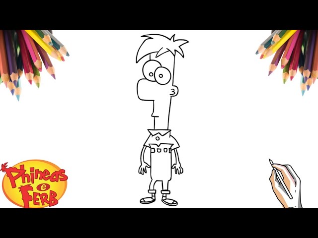 Como Desenhar Ferb Desenhos De Bobbie Goods Para Imprimir E Colorir