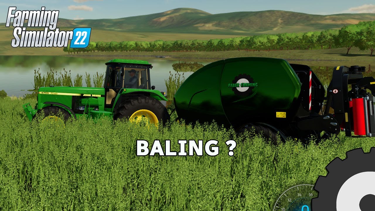 WE got a new faber baler from @markthor |#umrv | Farming Simulator 22 ...