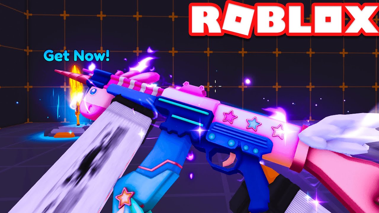 Unicorn Blaster Is A LASER (Roblox Hypershot) - YouTube