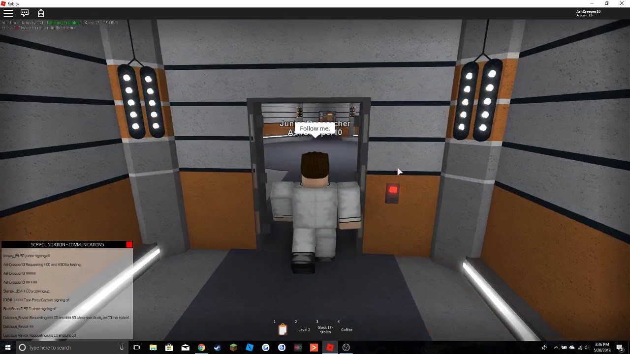 Roblox Area 12 SCP-3189 Test - YouTube