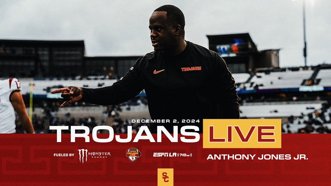 Anthony Jones Jr.: Trojans Live 12.02.24 - YouTube