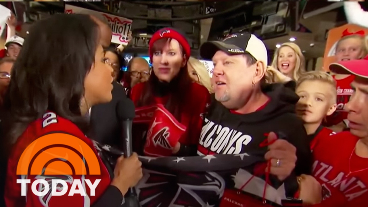 Atlanta Falcons Fans Go Wild When They Get Free Super Bowl Tickets ...