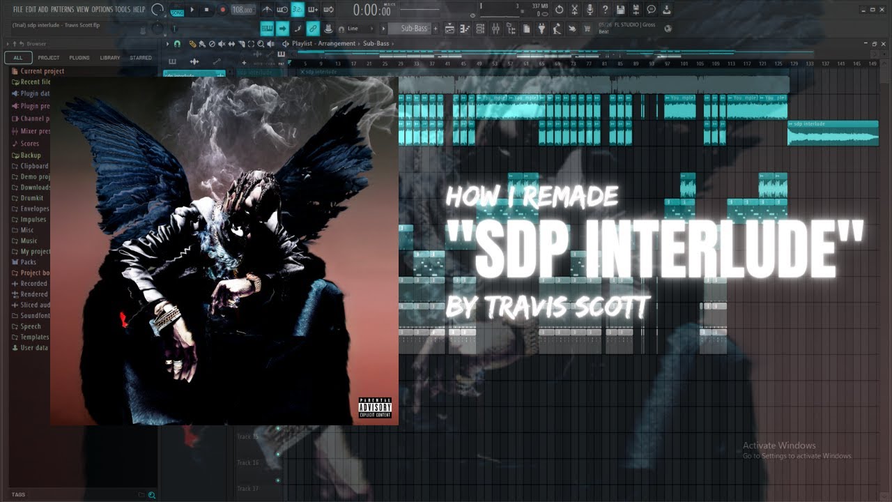 How I remade 'sdp interlude' by Travis Scott | 94% Accurate - YouTube