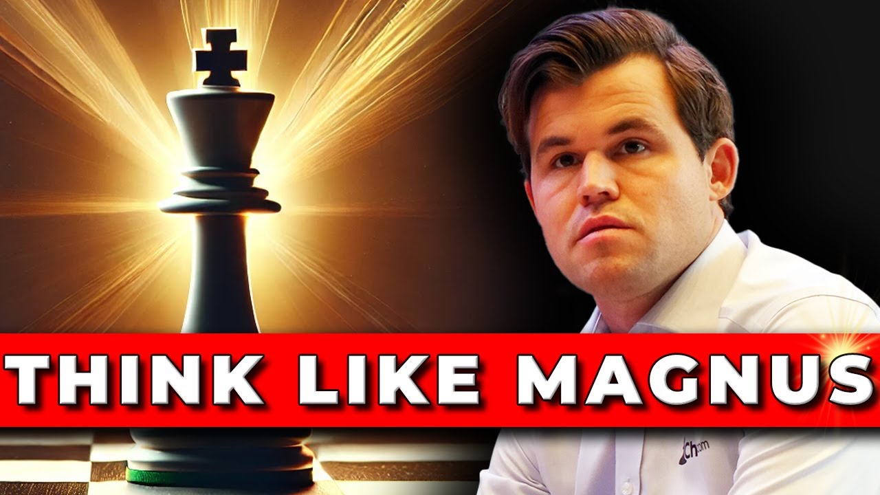 Magnus Carlsen shows his simple strategy to win at chess - YouTube
