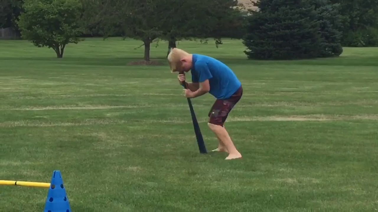 KID DOES DIZZY STICK GOES WRONG 2 - YouTube