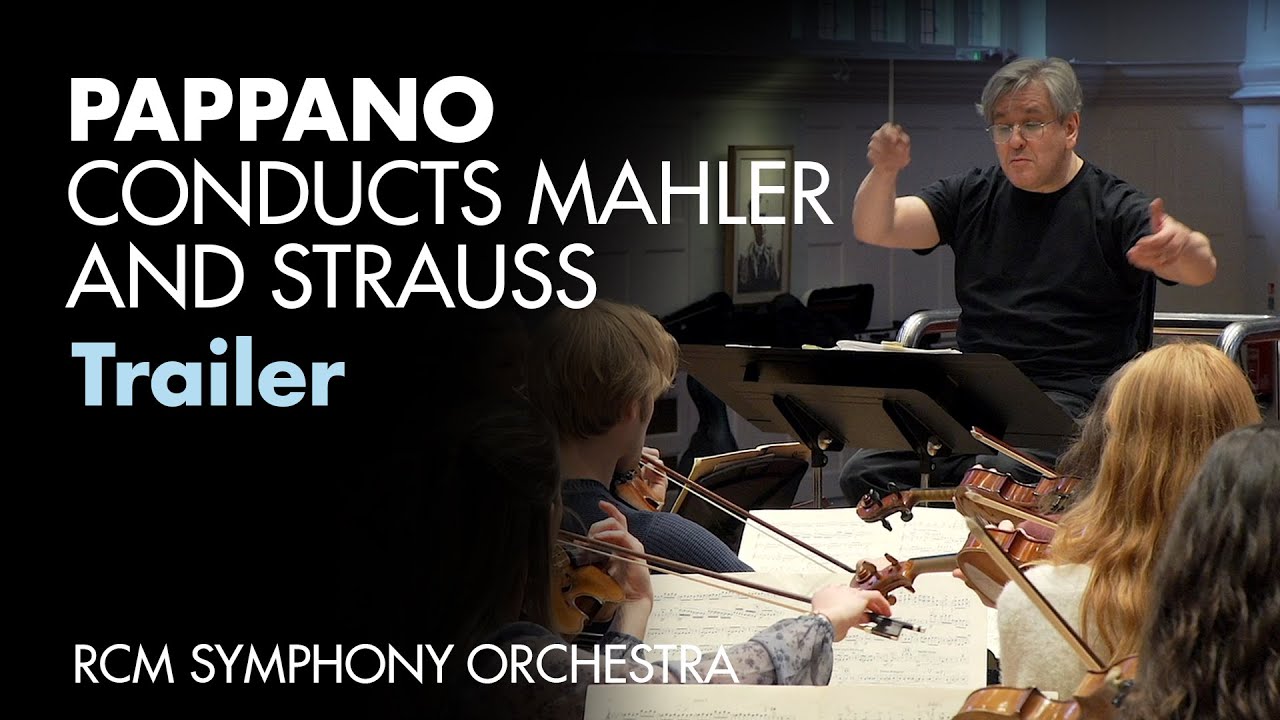 Pappano Conducts Mahler and Strauss: Trailer - YouTube