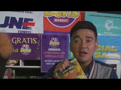 RUBEN ONSU LIVE PASARIN ONLINE MAKANAN,BENSU BAKSO,FIBERTY, SNACK FREE ONGKIR SELURUH INDONESIA