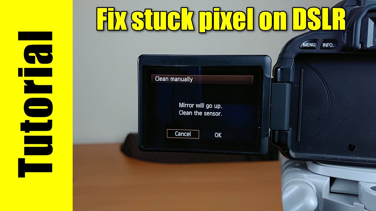 Fix bad pixel on DSLR footage - YouTube