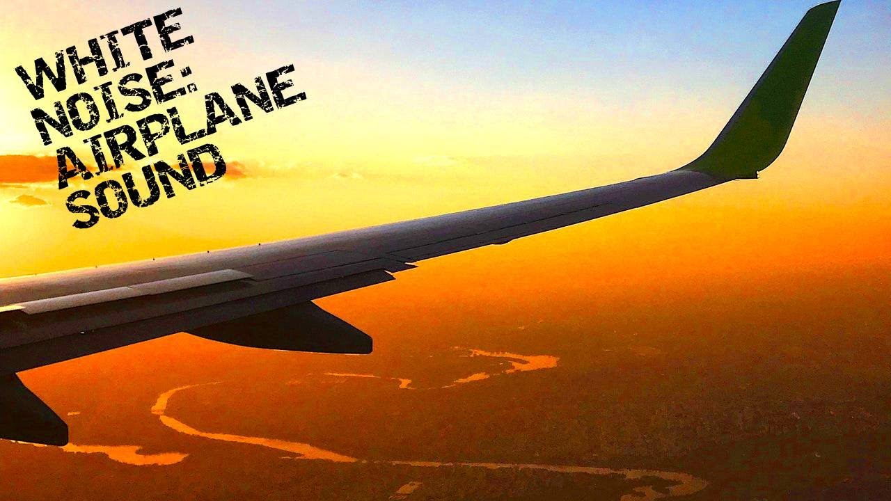 Airplane Cabin White Noise- Airplane Sound For Sleeping/Studying/Focus ...