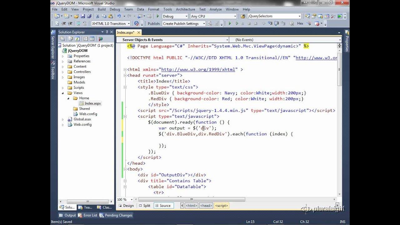 Using the jQuery each() Function - YouTube