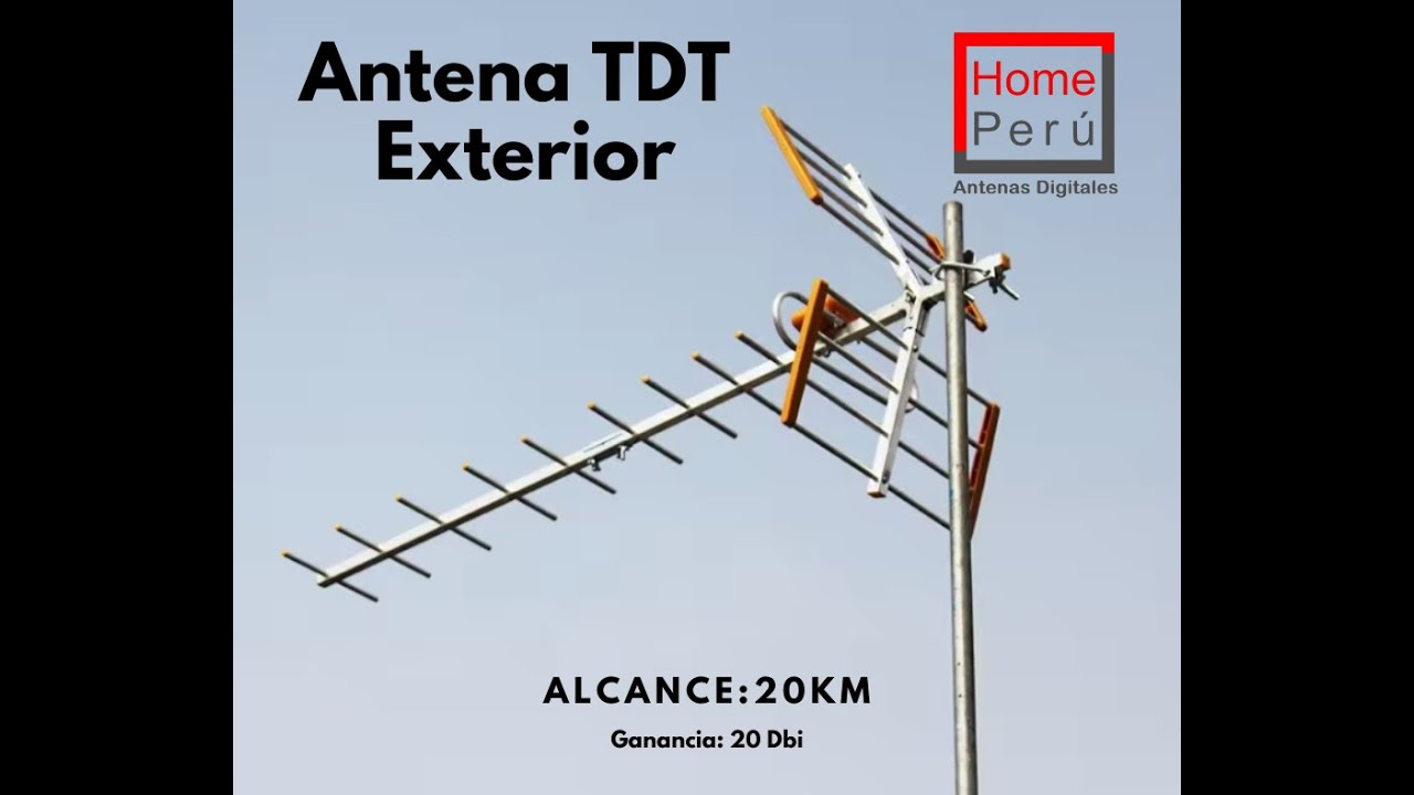 CÓMO ENSAMBLAR ANTENA DIGITAL YAGI - TDT | HOME PERÚ - YouTube