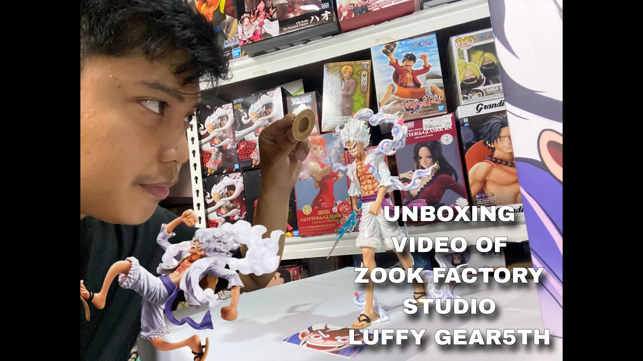 Zook Factory Studio Nika Monkey D. Luffy Unboxing Video - YouTube