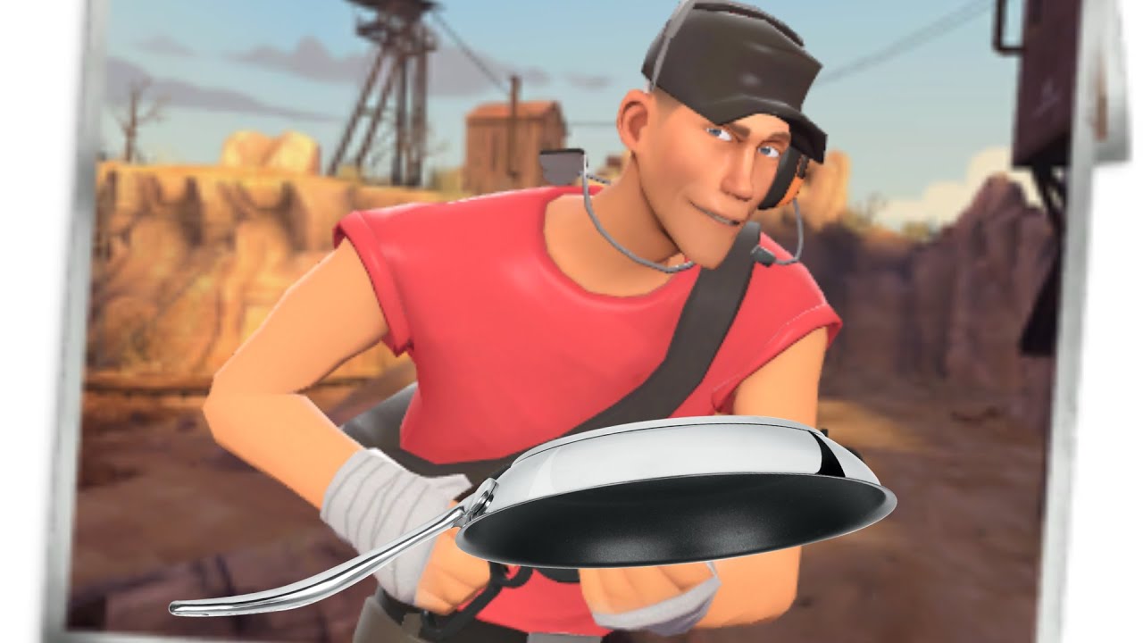 ASMR: tf2 scout repeatedly hits pan against wall while team fails to ...