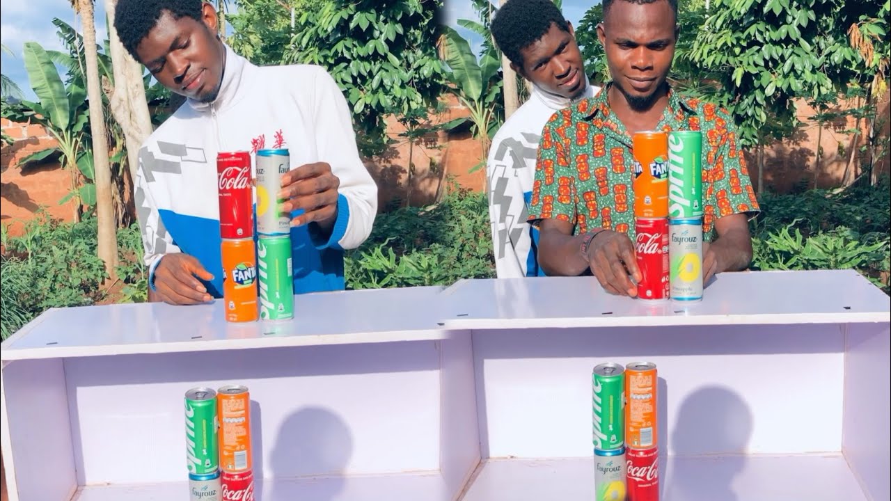 The drink matching game challenge - YouTube