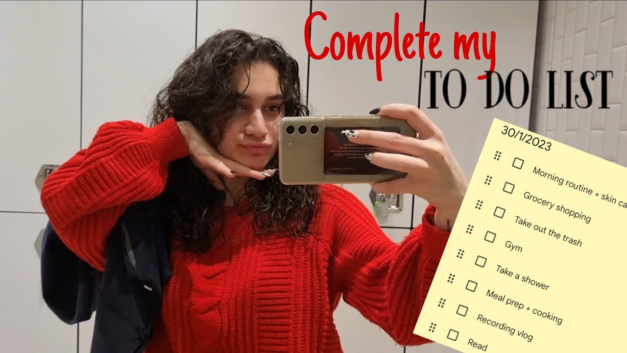 با هم to do list روز رو کامل کنیم! ️ | !Complete my to do list with me ...