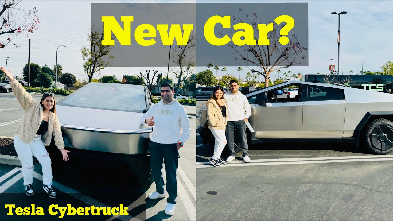 Did we buy Tesla cybertruck? | Self Drive Tesla cybertruck | Mickey ...
