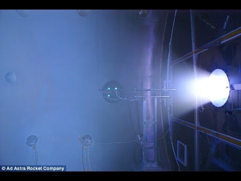 Magnetoplasmadynamic Thruster Working - YouTube