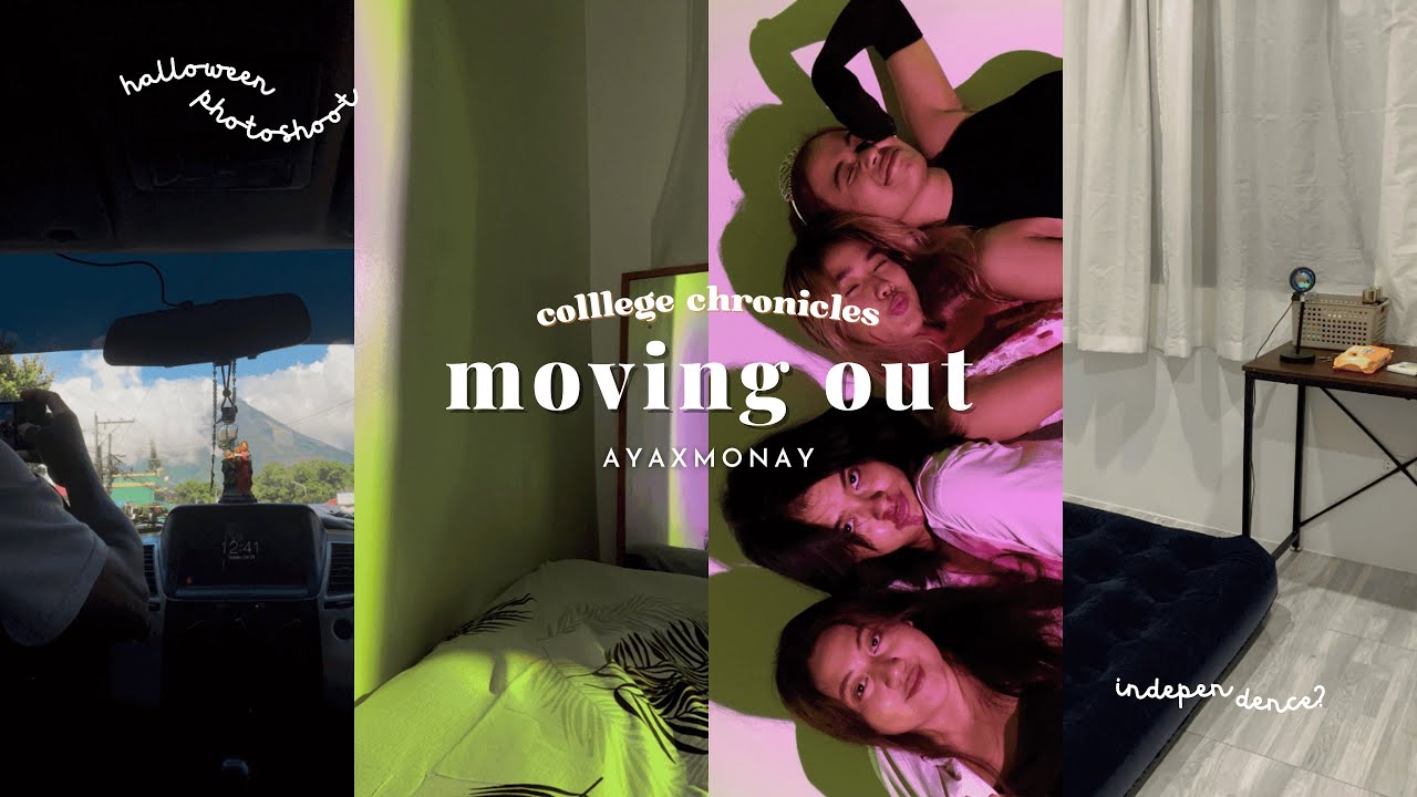 moving out - college chronicles (apartment life + halloween photoshoot ...