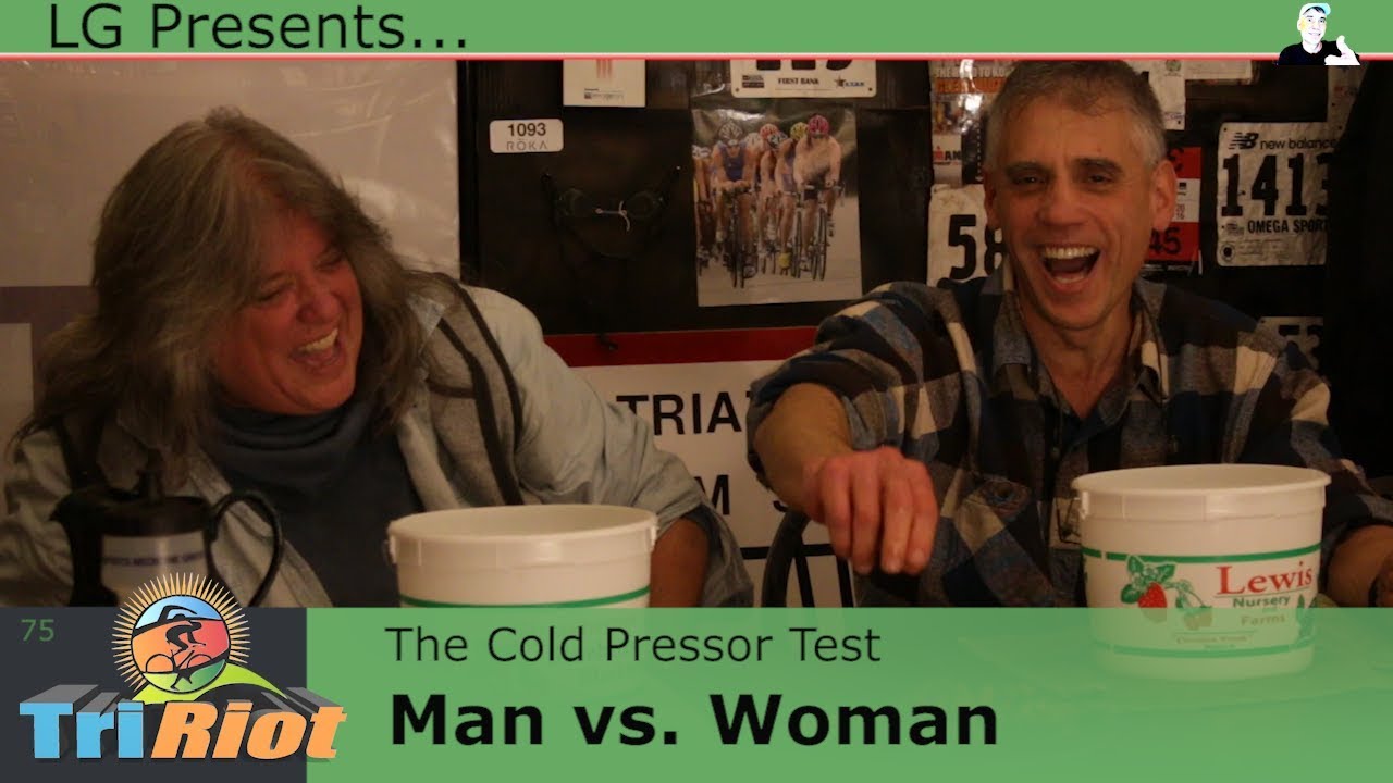 MAN vs. WOMAN in The Cold Pressor Test - YouTube