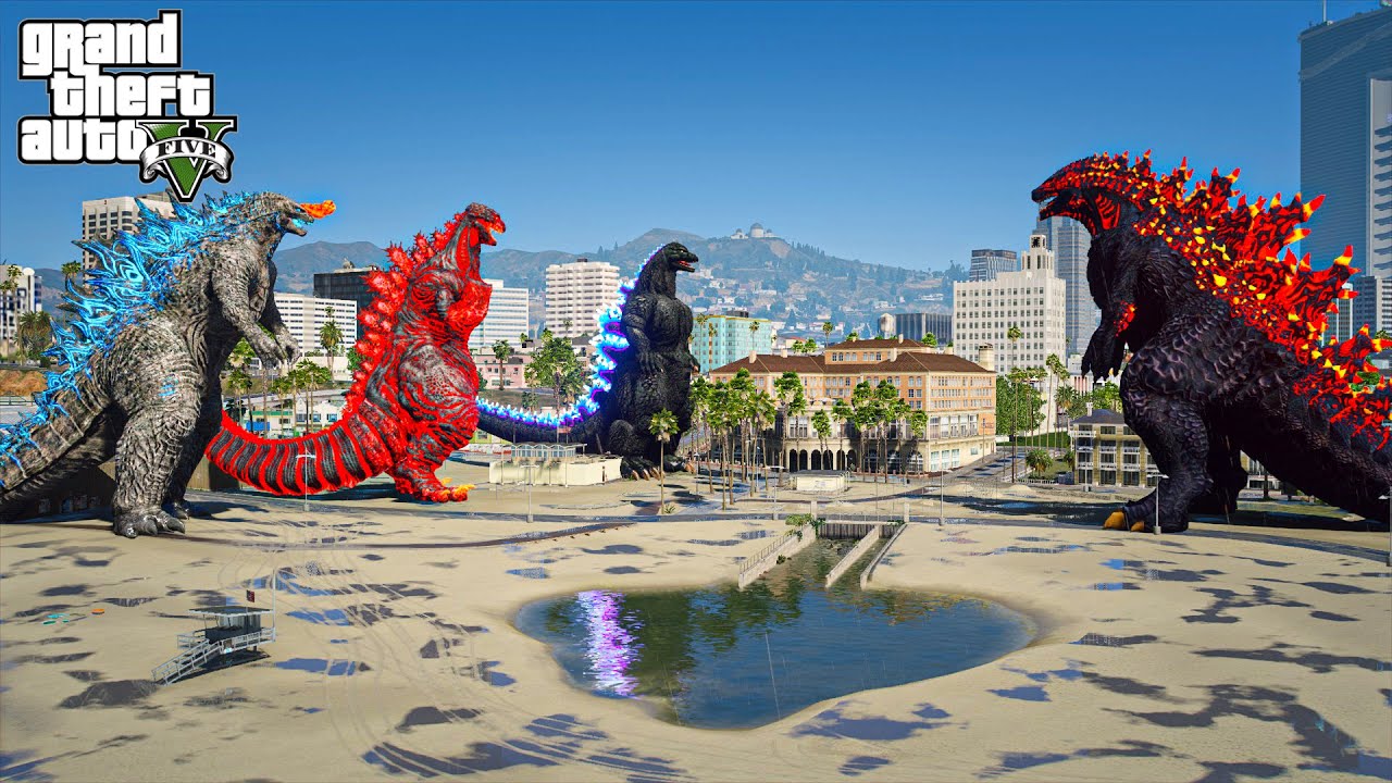 Godzilla Bonds of Blood vs Godzilla, Shin Godzilla, heisei Godzilla ...